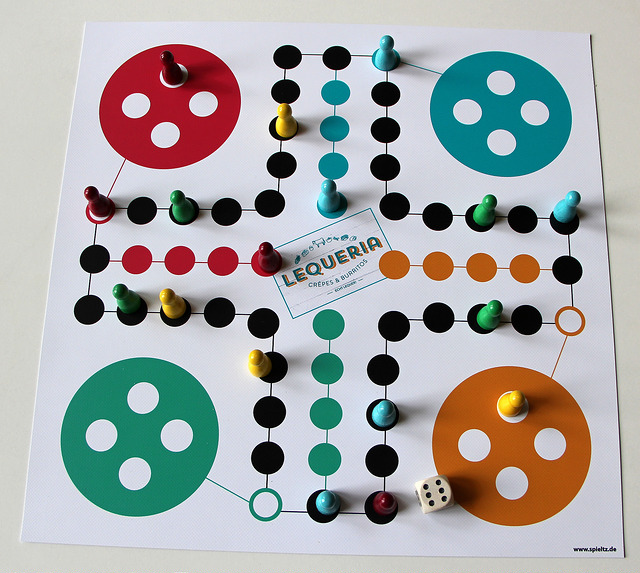Ludo individuell: "Raus hier", unsere Variante des Klassikers